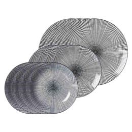 Ritzenhoff & Breker Ritzenhoff & Breker Teller-Set Takeo Stripes 12er Set
