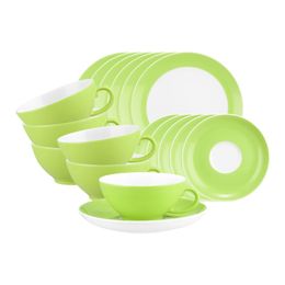 Seltmann Weiden Teeservice Liberty Pure Colors 18er Set