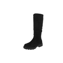 Ital-Design Stiefel Damen Gr&ouml;&szlig;e 41 schwarz Winterschuhe