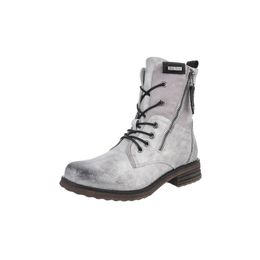 Ital-Design Lace-Up Ankle Boots female Silver size 40