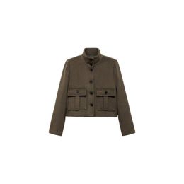 Mango Between-Season Jacket 'Celine' female Green size S