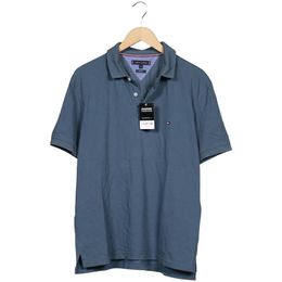 Tommy Hilfiger Poloshirt Herren Größe XL Second Hand blau