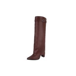 Ital-Design Stiefel Damen Gr&ouml;&szlig;e 38 weinrot Winterschuhe