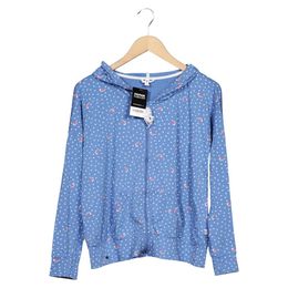 Blutsgeschwister Kapuzenpullover Damen Gr&ouml;&szlig;e M Second Hand hellblau