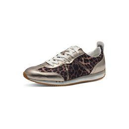Tamaris Sneaker Damen Gr&ouml;&szlig;e 40 braun / gold / schwarz