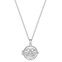 Hey Happiness Necklace 'Eternity Locket' female Silver size Onesize