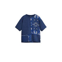 Desigual T-Shirt Herren Gr&ouml;&szlig;e S blau / wei&szlig;