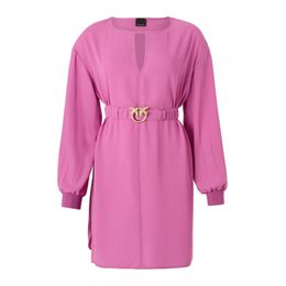 Pinko Kleid Damen Gr&ouml;&szlig;e 42 pink Winterkleid