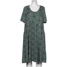 Green Cotton Kleid Damen Größe 4XL Second Hand grün