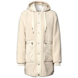 Street One Studio Between-Seasons Coat 'Teddy' female Beige size 40