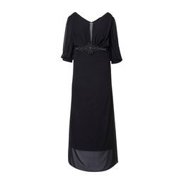 Ulla Popken Kleid Damen Gr&ouml;&szlig;e 58 schwarz Winterkleid