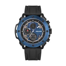 Police Analog Watch 'Clout' male Blue size One Size