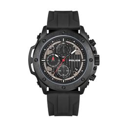 Police Analog Watch 'Clout' male Black size One Size