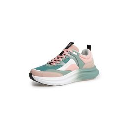 SOCCX Wedge Sport Sneaker mit Dip-Dye-Sohle Damen Größe 40 rosa
