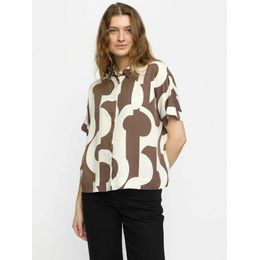 Soft Rebels Bluse 'Ginny' Damen Größe XS braun / offwhite