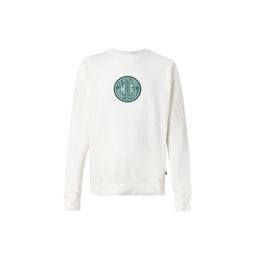 HUF Sweatshirt 'Transit Authority' Herren Gr&ouml;&szlig;e S creme / smaragd
