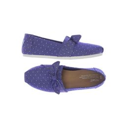 Toms Shoes TOMS Ballerina Damen Größe 38.5 Second Hand blau