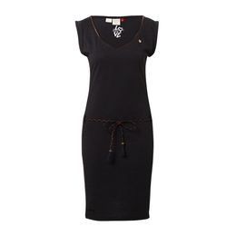 Ragwear Kleid 'SLAVKA' Damen Größe 44 schwarz Winterkleid
