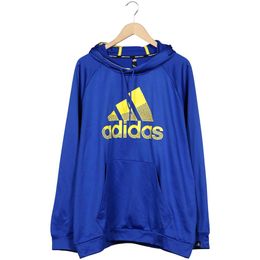 adidas Performance Kapuzenpullover Herren Größe XXL Second Hand blau