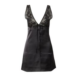 Nasty Gal Kleid Damen Gr&ouml;&szlig;e 32 schwarz Winterkleid