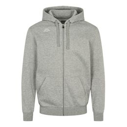 Kappa Zip-Up Hoodie 'Truxo' male Grey size XS