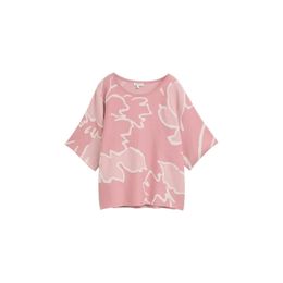 Tom Tailor Pullover Damen Gr&ouml;&szlig;e L rosa / wei&szlig;
