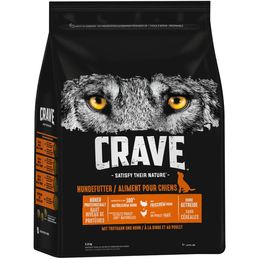 Crave Adult mit Truthahn und Huhn Hunde-Trockenfutter getreidefrei 2,8kg