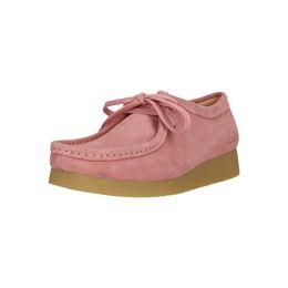 Clarks Moccasins 'Wallabee EVO' female Pink size 39