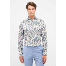 Langarmhemd Eterna "SLIM FIT", Herren, Gr. 40, Normalgrößen, senfgelb, Twill, 100% Baumwolle, schmal, Manschette, Hemden, NON IRON (bügelfrei)