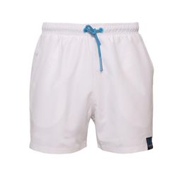 Badehose NASSAU BEACH "NB231017", Herren, Gr. 54XL, US-Größen, weiß (sanftes weiß), 100% Polyester, Badehosen