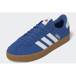 Herren Sneaker "VL COURT 3.0", adidas Sportswear, Gr. 42,5bright royal, cloud weiß, gum 3, Leder, Textil, Schuhe, Design auf den Spuren des adidas