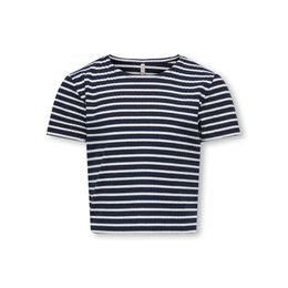 ONLY GIRLS T-Shirt 'KOGNella' Mädchen Größe 146/152 marine / weiß