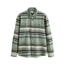 next Button Up Shirt male Green size XL