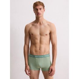 Marc O'Polo Marc O'polo Boxershorts 'Trunk Essentials' Herren Gr&ouml;&szlig;e S mint / schwarz