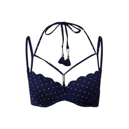 Hunkemöller Hunkemöller Bikini Top female Blue size 70
