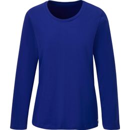feel good Damen Shirt royalblau Gr&ouml;&szlig;e 44/46