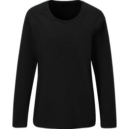 feel good Damen Shirt schwarz Gr&ouml;&szlig;e 52/54