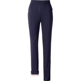 CR&Eacute;ATION L Damen Thermoleggings mit weich angerauter Innenseite marine Gr&ouml;&szlig;e 44