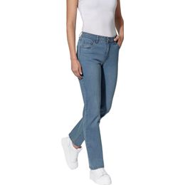CR&Eacute;ATION L Damen 5-Pocket-Jeans mit l&auml;ssig weiten Beinen blue-bleached Gr&ouml;&szlig;e 48
