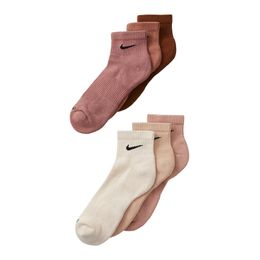 Nike Athletic Socks 'Everyday Plus' male Beige, Brown, Pink, Red size M