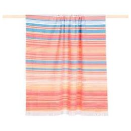Strandtuch Pad "Travel", rot, B:100cm L:180cm, Frottee, Frottee, Handtücher, Made in Europe