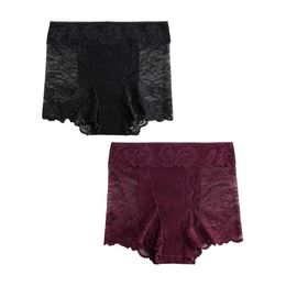 next Panty Damen Gr&ouml;&szlig;e 7XL burgunder / schwarz