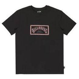 T-Shirt Billabong "Arch Frame", Kinder, Gr. S, schwarz, 100% Baumwolle, Kurzarm, Shirts