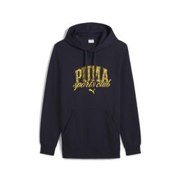 Puma Sweatshirt Herren Gr&ouml;&szlig;e XS nachtblau / gelb