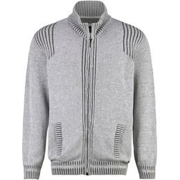 Babista Strickjacke Herren Gr&ouml;&szlig;e XXXL grau