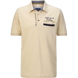 Babista Poloshirt ' Tesselli ' Herren Gr&ouml;&szlig;e XXXL beige
