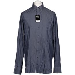 OLYMP Hemd Herren Größe XL Second Hand blau