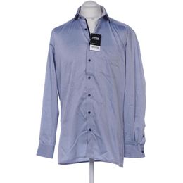 OLYMP Hemd Herren Größe M Second Hand blau