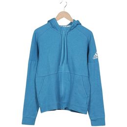 adidas Performance Kapuzenpullover Herren Größe M Second Hand hellblau