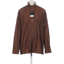 OLYMP Hemd Herren Größe L Second Hand braun